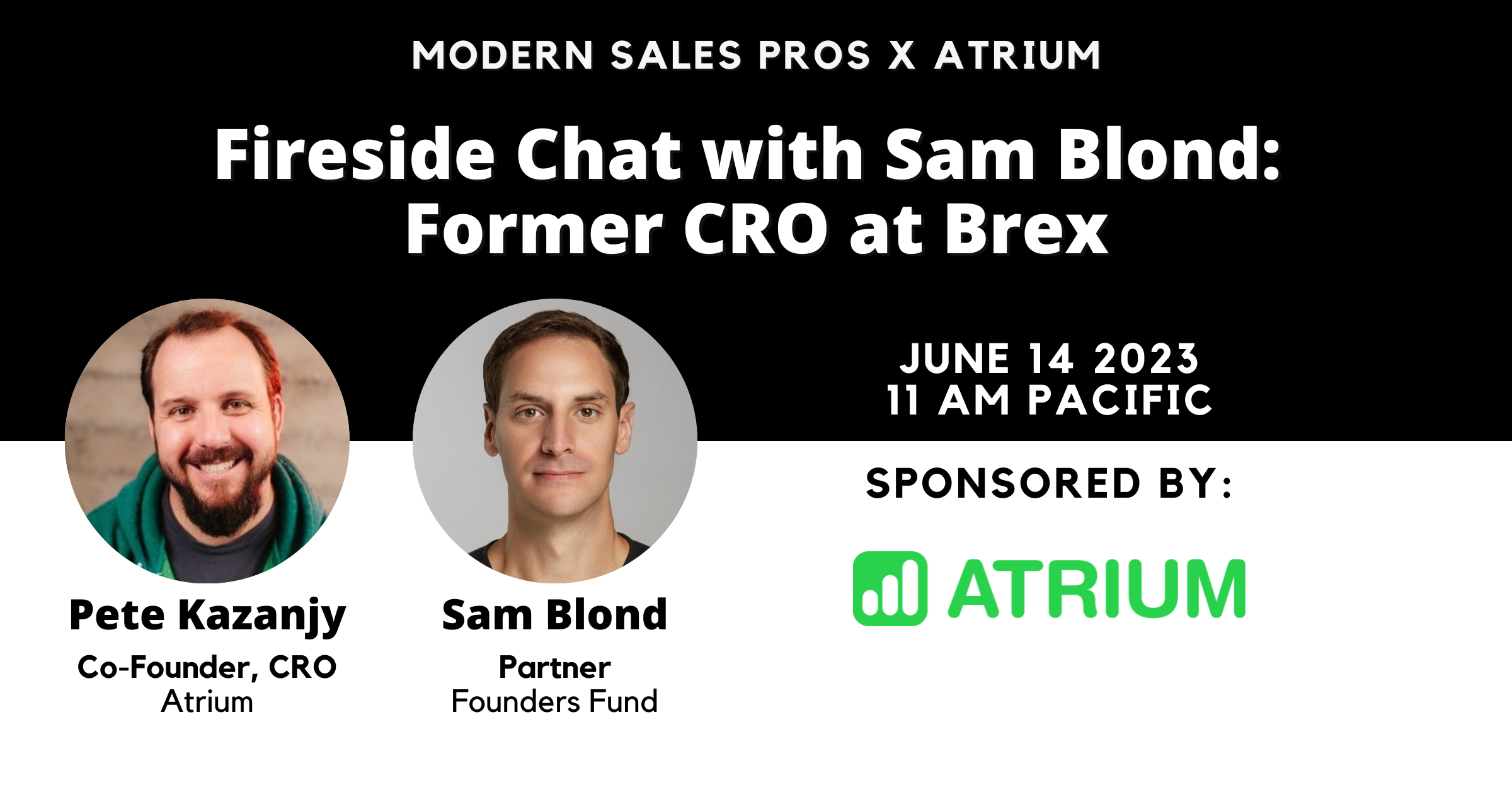 Fireside Chat with Sam Blond: Former CRO at Brex